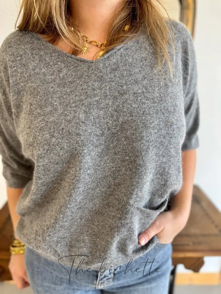 Pull Ida • Gris – The bichette