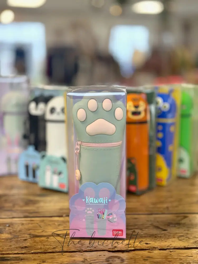 2-in-1 Soft Silicone Pencil Case Cat Dough • Kawaii • Legami – The bichette